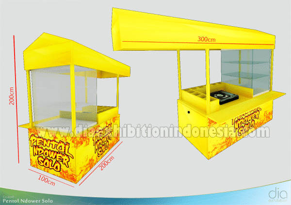 Booth Jualan Portable | 081328680922 | Kontraktor Booth Pameran