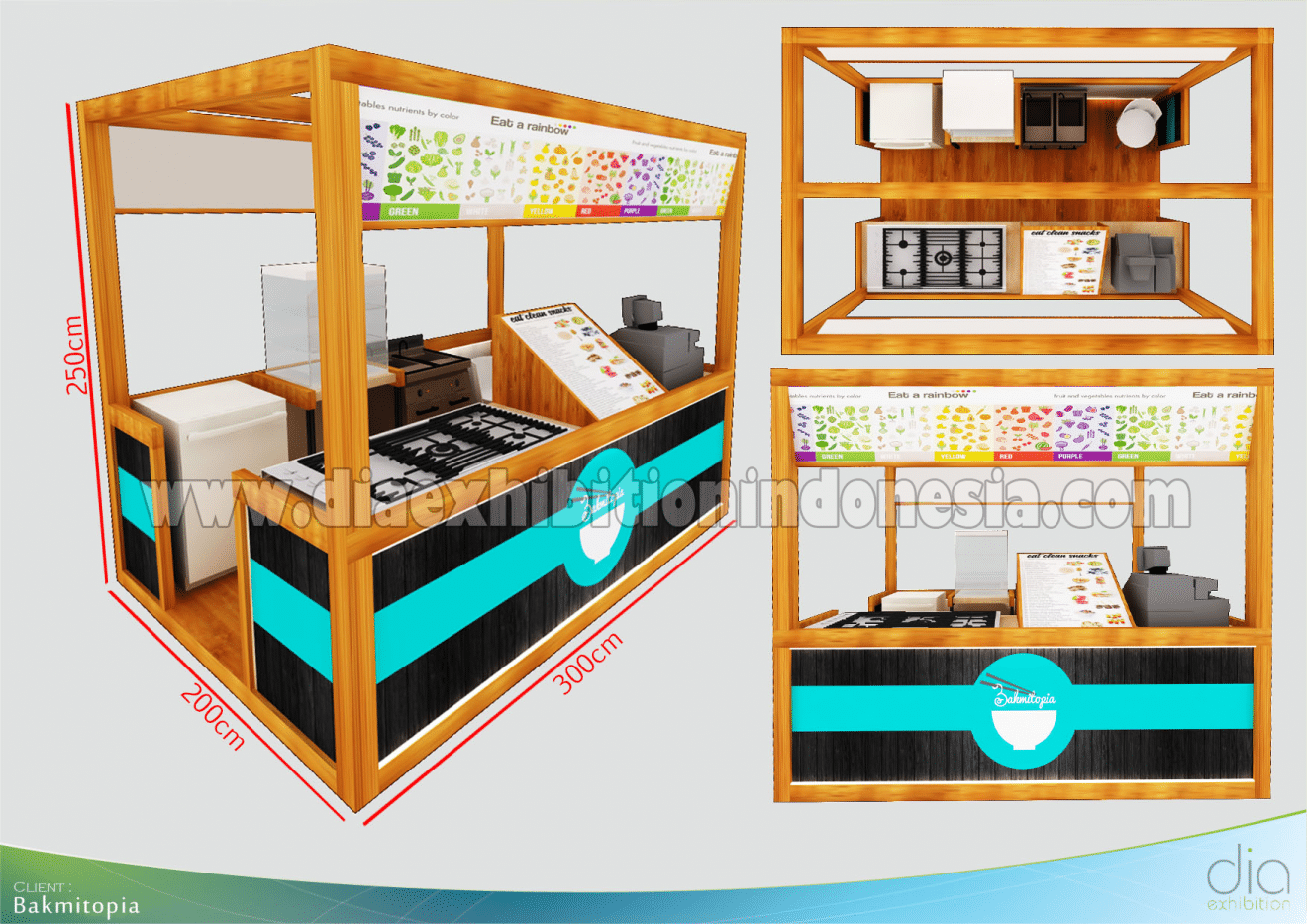 Booth Jualan Portable | 081328680922 | Kontraktor Booth Pameran